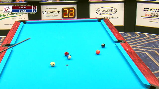 Fedor Gorst vs Jayson Shaw 10-Ball from TV Table Accu-Stats Arena Match #3 pt3 - Accu-Stats Live