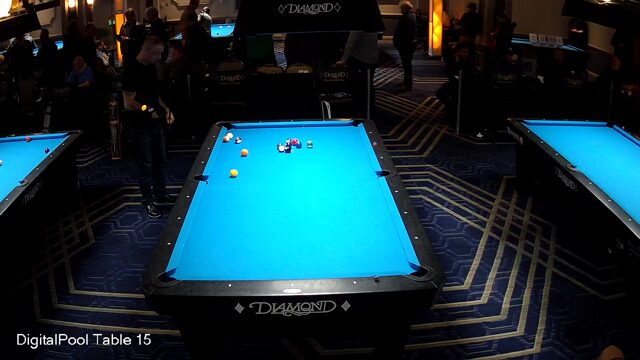 Chip Compton vs Miguel Lara One-Pocket from Table 15 Match #5018 - Accu ...