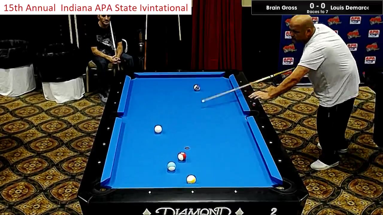 Brian Groce vs Louis Demarco Open 9-Ball - Rackem Joe Livestream