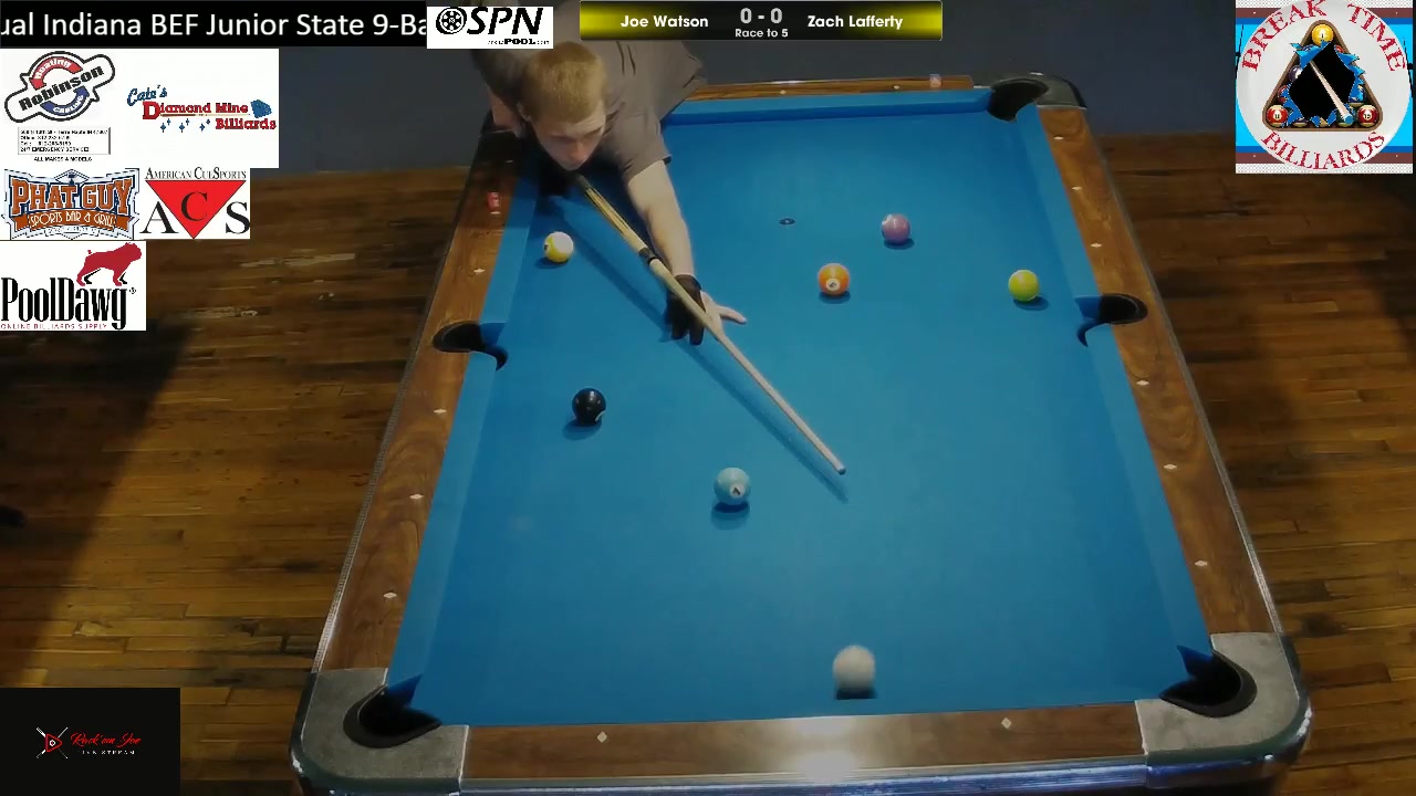 Joe Watson vs Zach Lafferty 18 and Under Final Set One - Rackem Joe ...