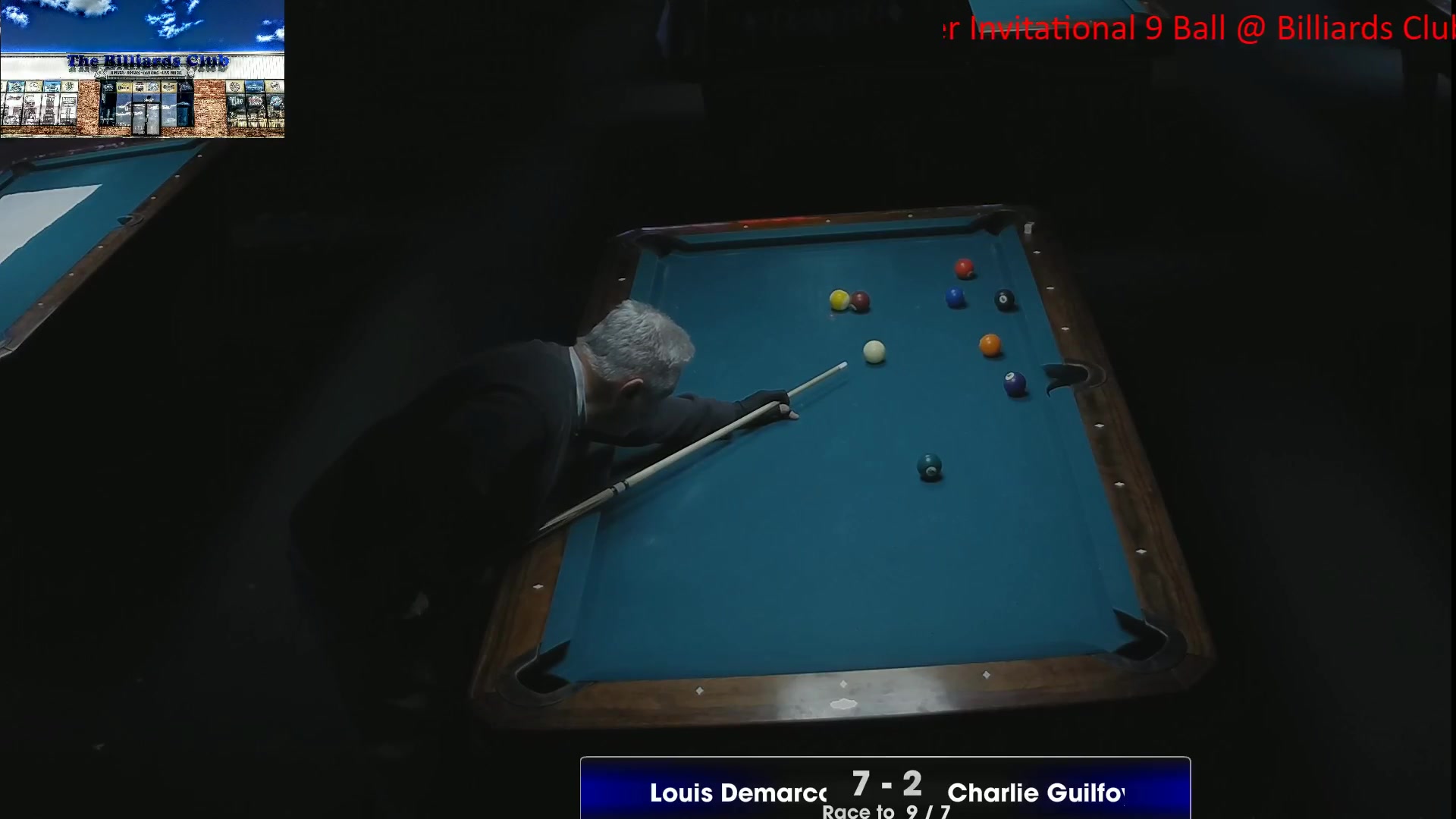 Louis Demarco 9 vs Charlie Guilfoyle 7 Final Set 2 - Rackem Joe Livestream