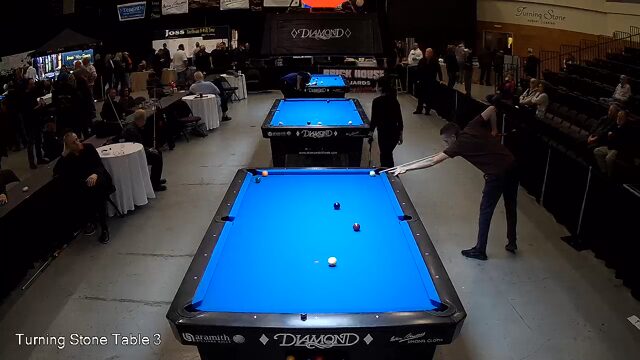 Jeremy Sossei vs Pat Fleming 9-Ball from Table 3 Match #91 - AZBtv