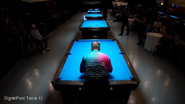 Thorsten Hohmann vs Dan Sharlow 9-Ball from Table 12 Match #73 pt2 - AZBtv
