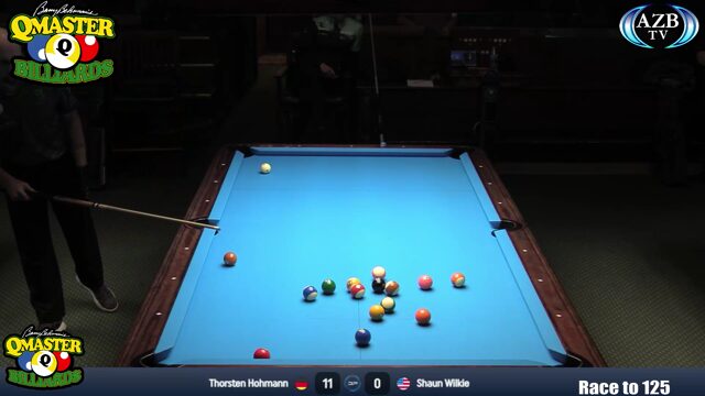 Thorsten Hohmann vs Shaun Wilkie 14.1 Straight-Pool from Table 26 Match ...